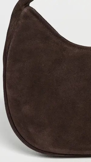 ST. AGNI Suede Bon Bon Bag - Coffee