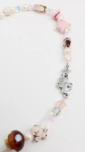 IAN CHARMS Beaded Necklace