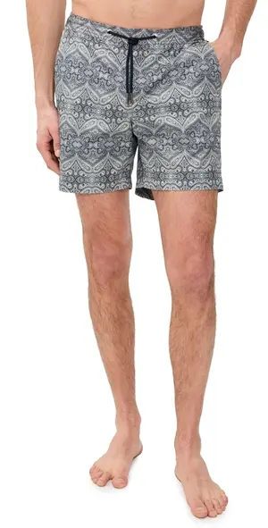 Orlebar Brown Bulldog Drawcord Swim Trunks - Night Iris