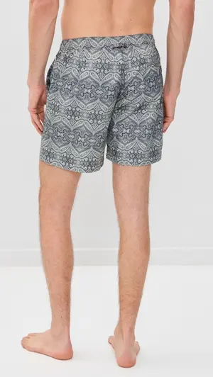 Orlebar Brown Bulldog Drawcord Swim Trunks - Night Iris