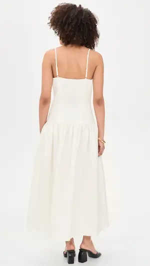 Endless Rose Linen Drop Waist Maxi Dress