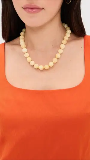 MAYAMAR Lucky Necklace - Beige