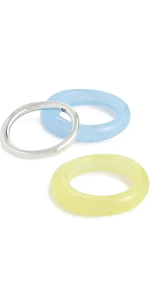 Women's Glass Rings