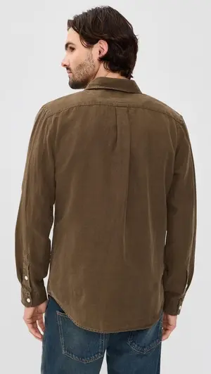 Polo Ralph Lauren Original Label Silk Canvas Ranger Shirt