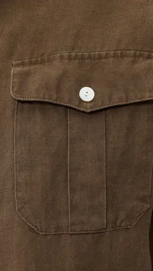 Polo Ralph Lauren Original Label Silk Canvas Ranger Shirt