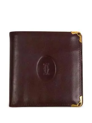 Cartier 1990s Medium Leather Wallet