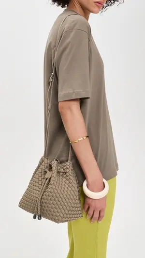 NAGHEDI Gramercy Medium Bucket Bag - Cashmere