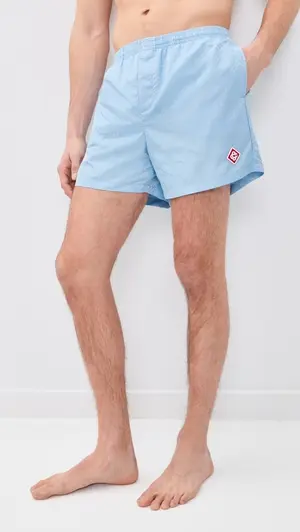 Casablanca Monogram Jacquard Swim Shorts - Blue