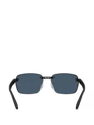 Ray-ban Rimless Sunglasses - Black