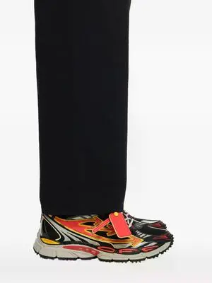 Off-White Arrow Motif Zip-tie Sneakers - Black