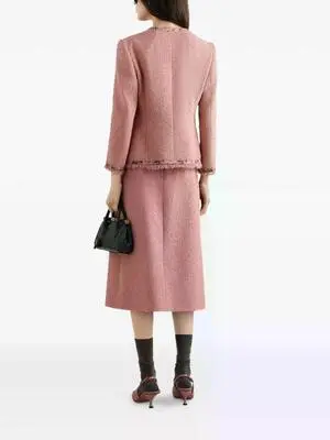 Dolce & Gabbana Bouclé-effect Midi Skirt