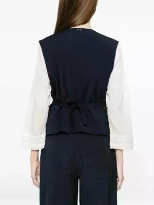 TWINSET Embroidered Floral Waistcoat