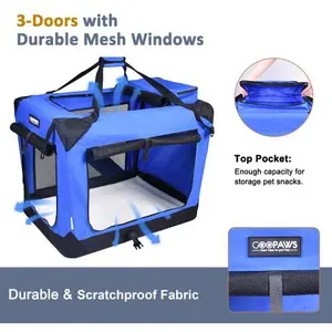 JESPET Soft Pet Crate 30