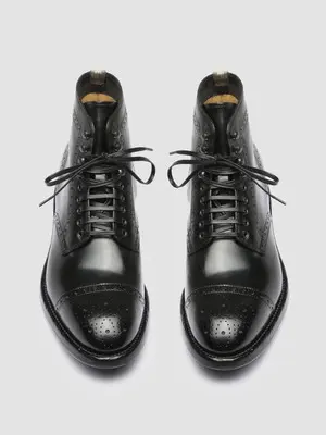 Officine Creative Temple 004 Leather Ankle Boot