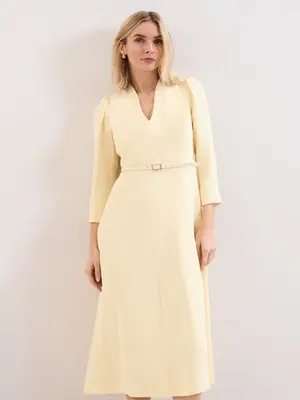 PHASE EIGHT Belted Midi Dress