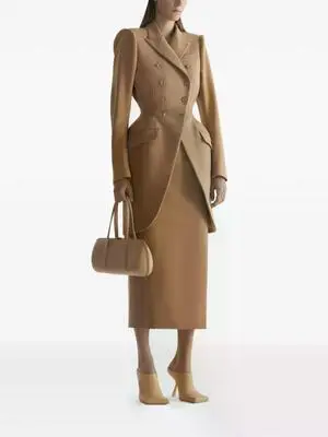 MUGLER Tailored Double-breasted Coat
