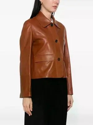 ARMA Leather Jacket - Brown