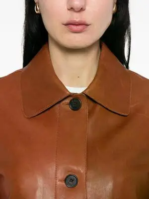 ARMA Leather Jacket - Brown
