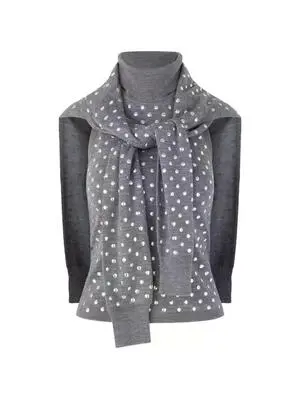 Monse Studded Halter-neck Top