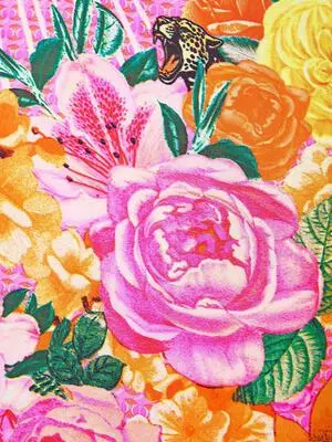 Camilla Illustration Nation Floral Print Palazzo Pants