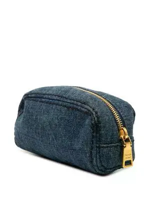 Prada 2000-2013 Denim Cosmetic Pouch