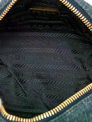 Prada 2000-2013 Denim Cosmetic Pouch