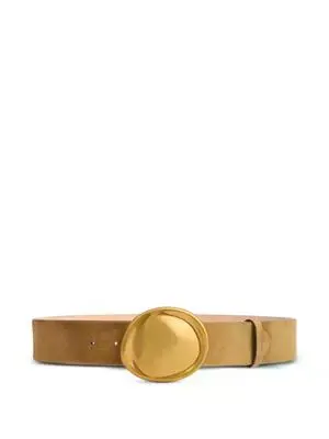 Khaite Leather Belt - Neutrals