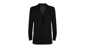 Givenchy Extra Fitted Singlebutton Blazer - Black