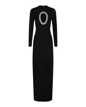 Givenchy Cutout Crystal-embellished Gown - Black