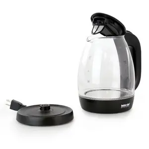 BETTER CHEF 1.7l Cordless Electric Glass Tea Kettle