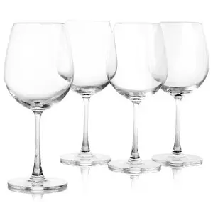MARTHA STEWART 4 Piece 20oz Red Wine Glass Set