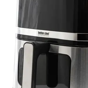 BETTER CHEF 5.3 Quart Digital Display Air Fryer With Touch Controls In Silver
