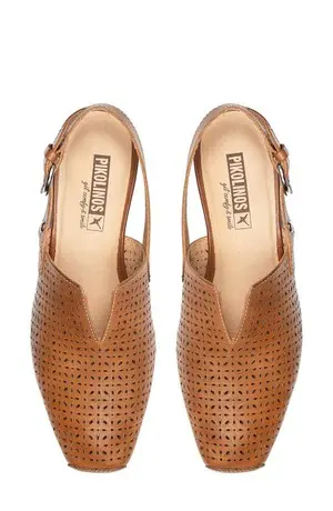 Pikolinos Alameda Slingback Clog - Brandy