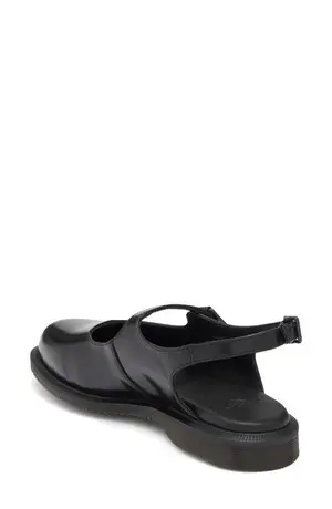 Dr. Martens Madaline Slingback Mary Jane Flats - Black