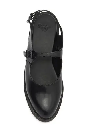 Dr. Martens Madaline Slingback Mary Jane Flats - Black