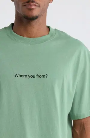 HONOR THE GIFT Where You From Graphic T-shirt