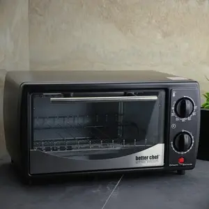 BETTER CHEF 9 Liter Stainless Steel Toaster Oven And Broiler