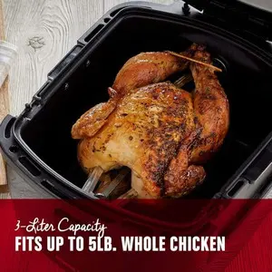 GEORGE FOREMAN Twist N Crisp Air Fryer With Backing Rack