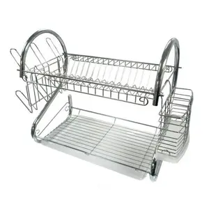 BETTER CHEF 23-inch Chrome Dish Rack - Silver