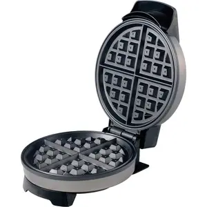 BRENTWOOD SELECT Nonstick Stainless Steel Belgian Waffle Maker - Silver