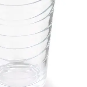 GIBSON HOME 16 Piece Swirl Assorted Glassware Set