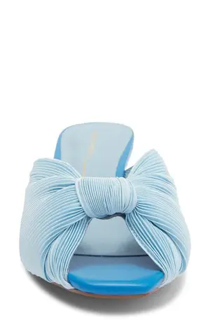 Intentionally Blank Curfew Knot Slide Sandal - Baby Blue
