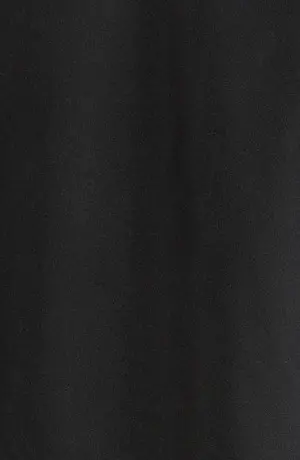 OPEN EDIT Boxy Stretch Satin Short Pajamas - Black