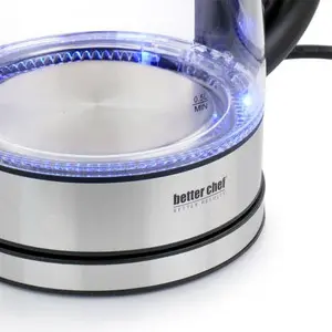 BETTER CHEF 1.7 Liter 360 Degree Glass Cordless Electric Kettle