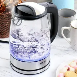 BETTER CHEF 1.7 Liter 360 Degree Glass Cordless Electric Kettle