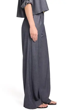 TWP Hudson Wool Blend Pants - Medium Indigo