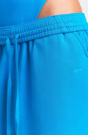 SKIMS French Terry Basketball Shorts - Cerulean