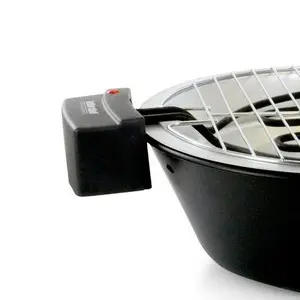 BETTER CHEF Indoor Outdoor 14 In Tabletop Electric Barbecue Grill