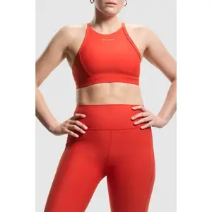 PELOTON Cadent Racer Front Bra - Fire Red