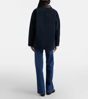 FRAME The Off Duty Stroll Wide-leg Jeans - Blue